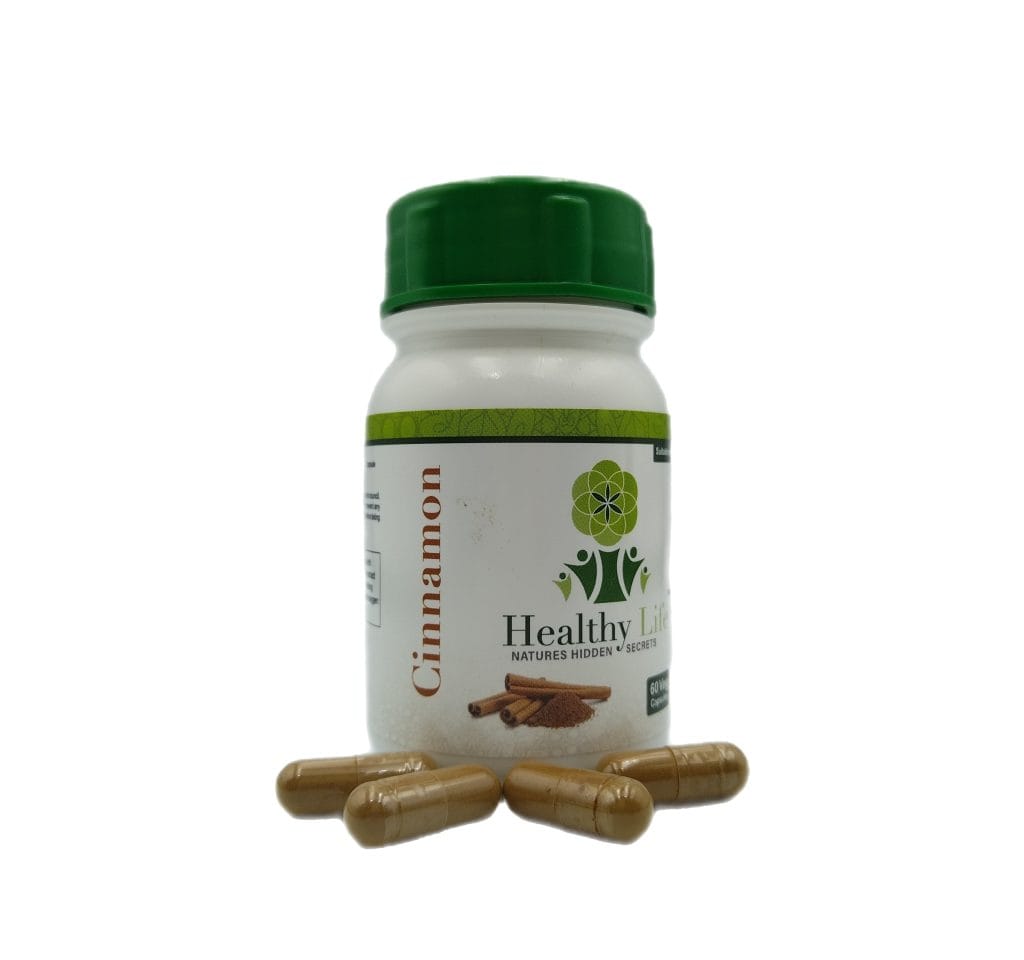 Healthy Life Double Pack- Cinnamon Capsules 60s