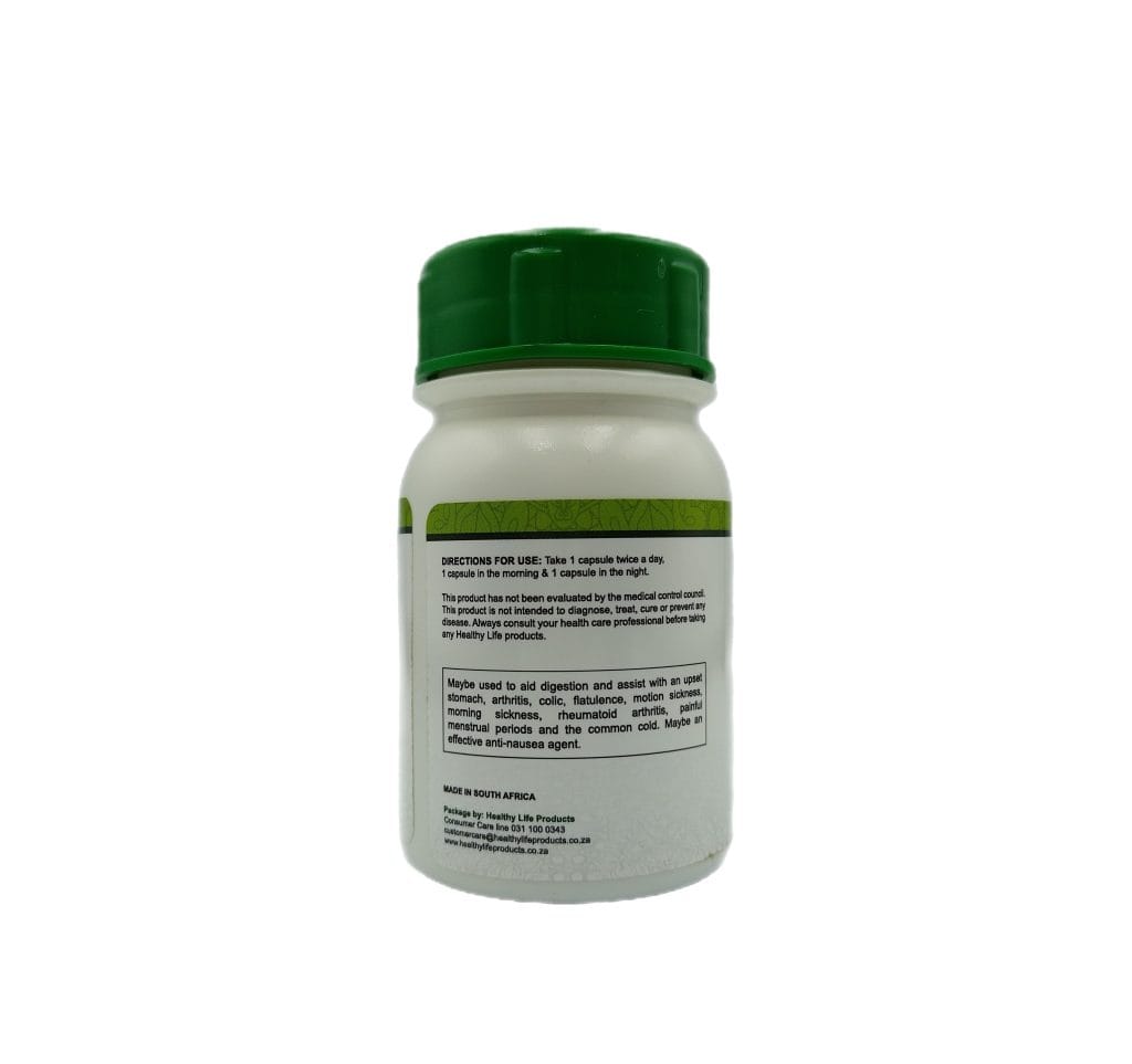 Healthy Life- Ginger Capsules 60's