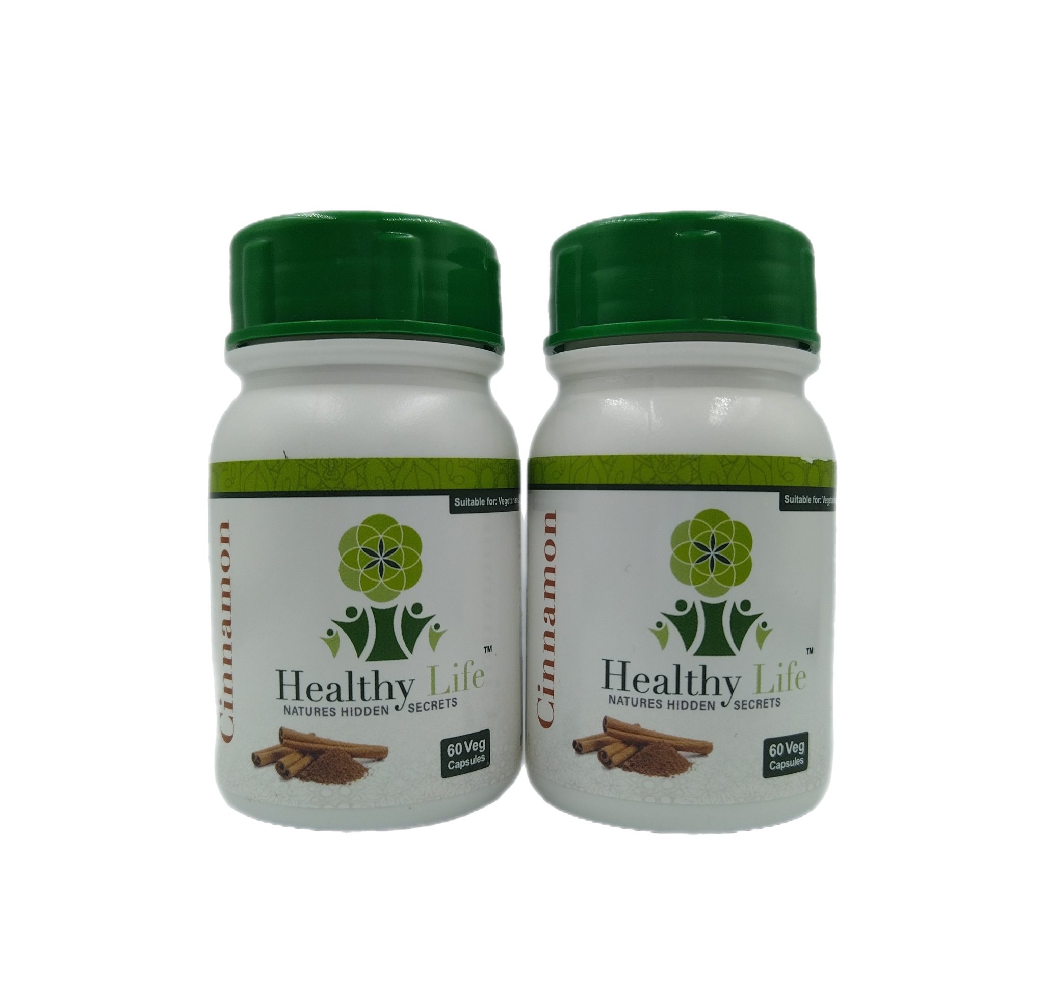 Healthy Life Double Pack- Cinnamon Capsules 60s