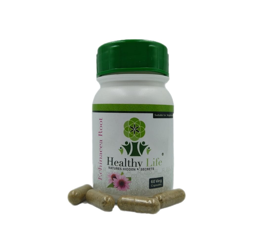 Healthy Life Double Pack- Echinacea Root Capsules 60's