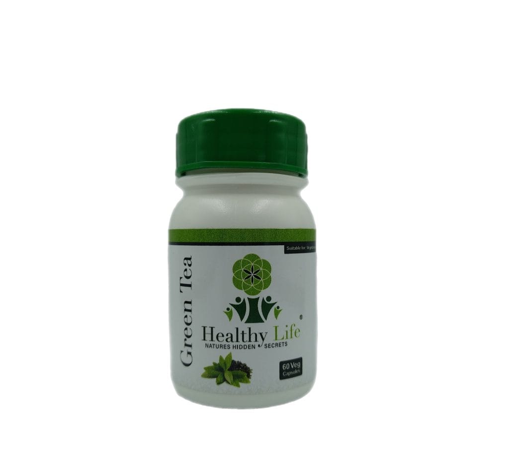 Healthy Life - Green Tea Capsules 60s